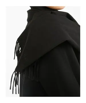 Max Mara Camel Logo Stole