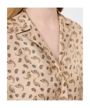 Max Mara Printed Long-sleeve Shirt