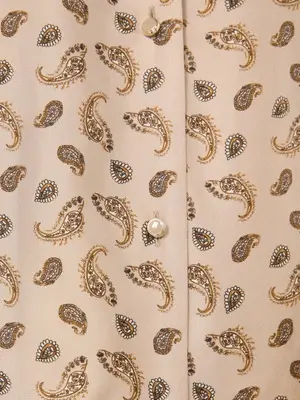 Max Mara Printed Long-sleeve Shirt