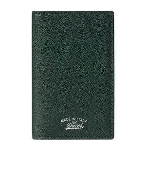 Gucci Lira Card Case - Dark Green