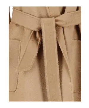 Max Mara Belted Long Coat - No