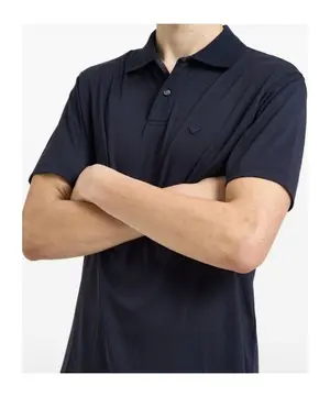 Emporio Armani Logo Embroidered Polo Shirt