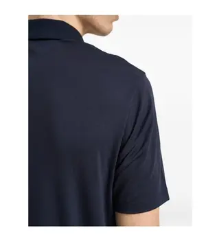 Emporio Armani Logo Embroidered Polo Shirt