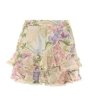 Charo Ruiz Ibiza Fera Ruffled Mini Skirt