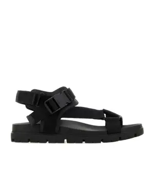 Prada Buckled Strappy Sandals