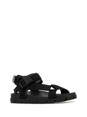 Prada Buckled Strappy Sandals