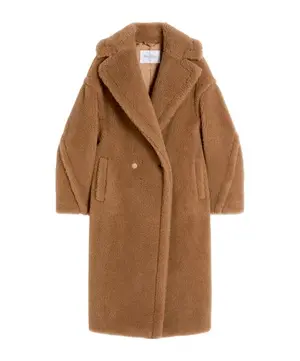 MAX MARA Teddy Bear Icon Coat - Camel