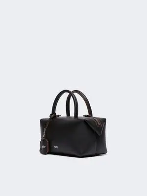 Max Mara Natural Leather Bowler Bag