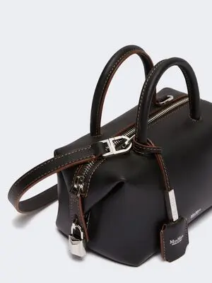 Max Mara Natural Leather Bowler Bag