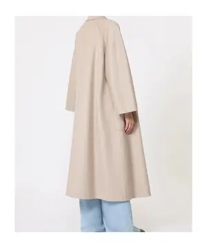 Max Mara Ludmilla Belted Long Coat - Sand-colored