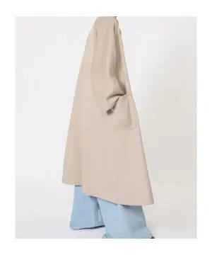 Max Mara Ludmilla Belted Long Coat - Sand-colored