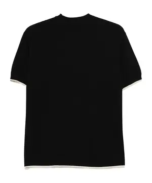 Emporio Armani Round Neck Knitted T-shirt
