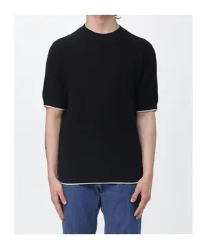 Emporio Armani Round Neck Knitted T-shirt