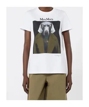 Max Mara Iconic Pattern Knit T-shirt