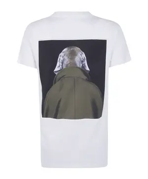 Max Mara Dog Print T-shirt - White