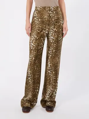Max Mara Printed Casual Pants