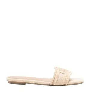 Emporio Armani Woven Sandals - Beige