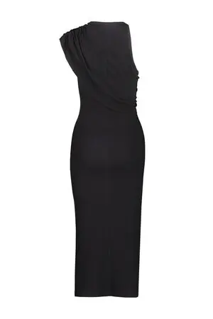 COURREGES Courrèges 90s Rib Twist Midi Dress