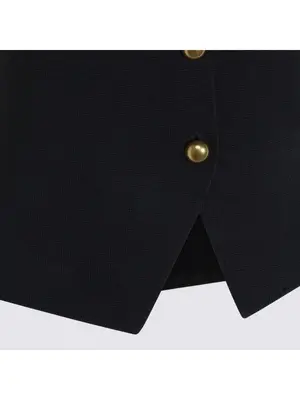 Max Mara Fuggito Buttoned V-neck Vest
