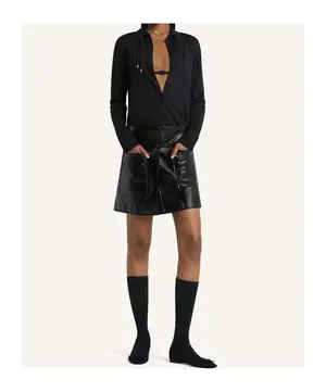 COURREGES Flap-pocket Mini Skirt