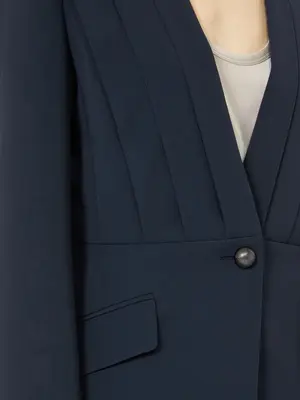 Max Mara Long-sleeved Suit Jacket