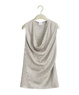 Dior Draped Top - Grey