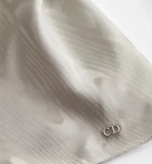 Dior Sleeveless Draped Top With Cd Logo