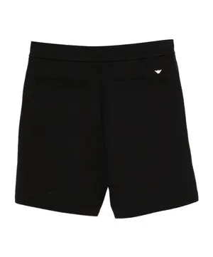 Emporio Armani Logo Embroidered Track Shorts