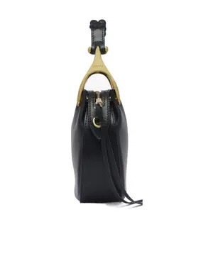 Alexander McQueen Wishbone Mini Bag - Black