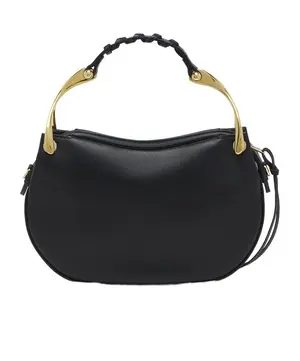 Alexander McQueen Wishbone Mini Bag - Black