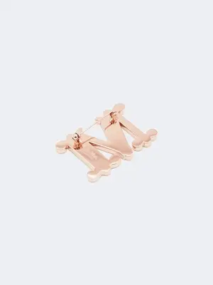 Max Mara Letter Brooch