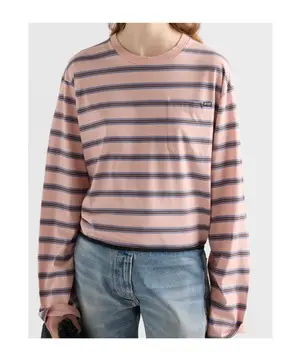 Prada Striped Long-sleeved T-shirt