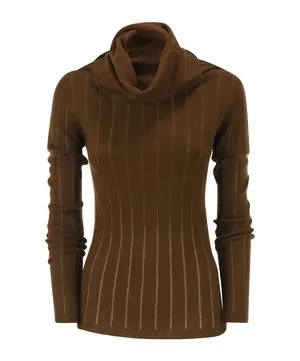 Max Mara Long-sleeved Knitwear - Brown