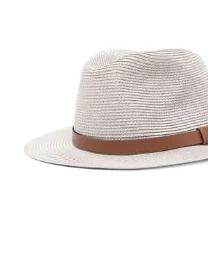 Emporio Armani Belt Detail Fedora Hat