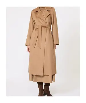 Max Mara Manuela Belted Wrap Coat