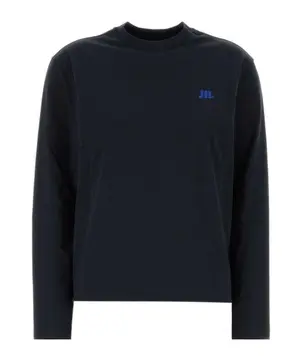 JIL SANDER Crew-neck T-shirt - Black