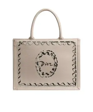 Dior Dioriviera Medium Book Tote With Strap
