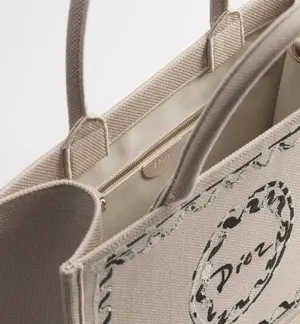 Dior Dioriviera Medium Book Tote With Strap