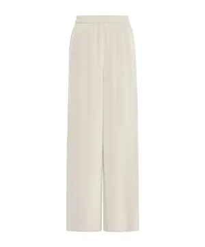 Max Mara Elastic Waist Casual Pants - White