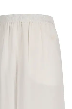 Max Mara Volonta Wide-leg Trousers - White