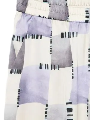 Emporio Armani Graphic Print Trousers