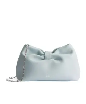 Dior Small Bow Bag - Gray
