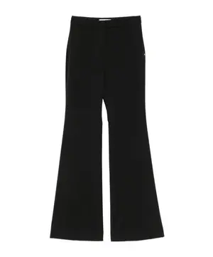 Sportmax Casual Pants With Belt Loops - Black