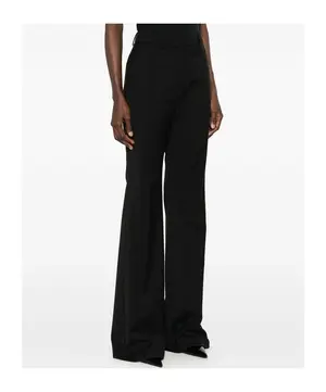Sportmax Flared Trousers With Belt Loops