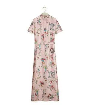Dior Short-sleeved Dress - Pink