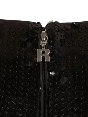 ROTATE BY BIRGER CHRISTENSEN Sequined Long-sleeved Mini Dress