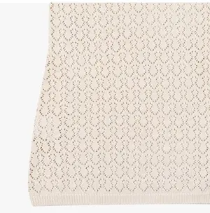 Miu Miu Openwork Short-sleeved Polo Dress