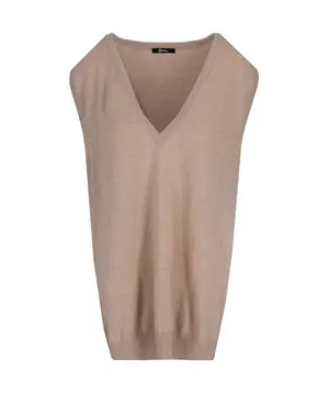 Lela Rose V-neck Knitwear - Nude