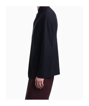 Emporio Armani Tailored Jacket With Stand Collar