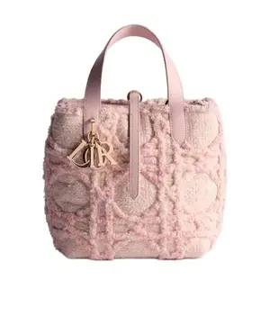 Dior Small Toujours Vertical Tote Bag - Nude
